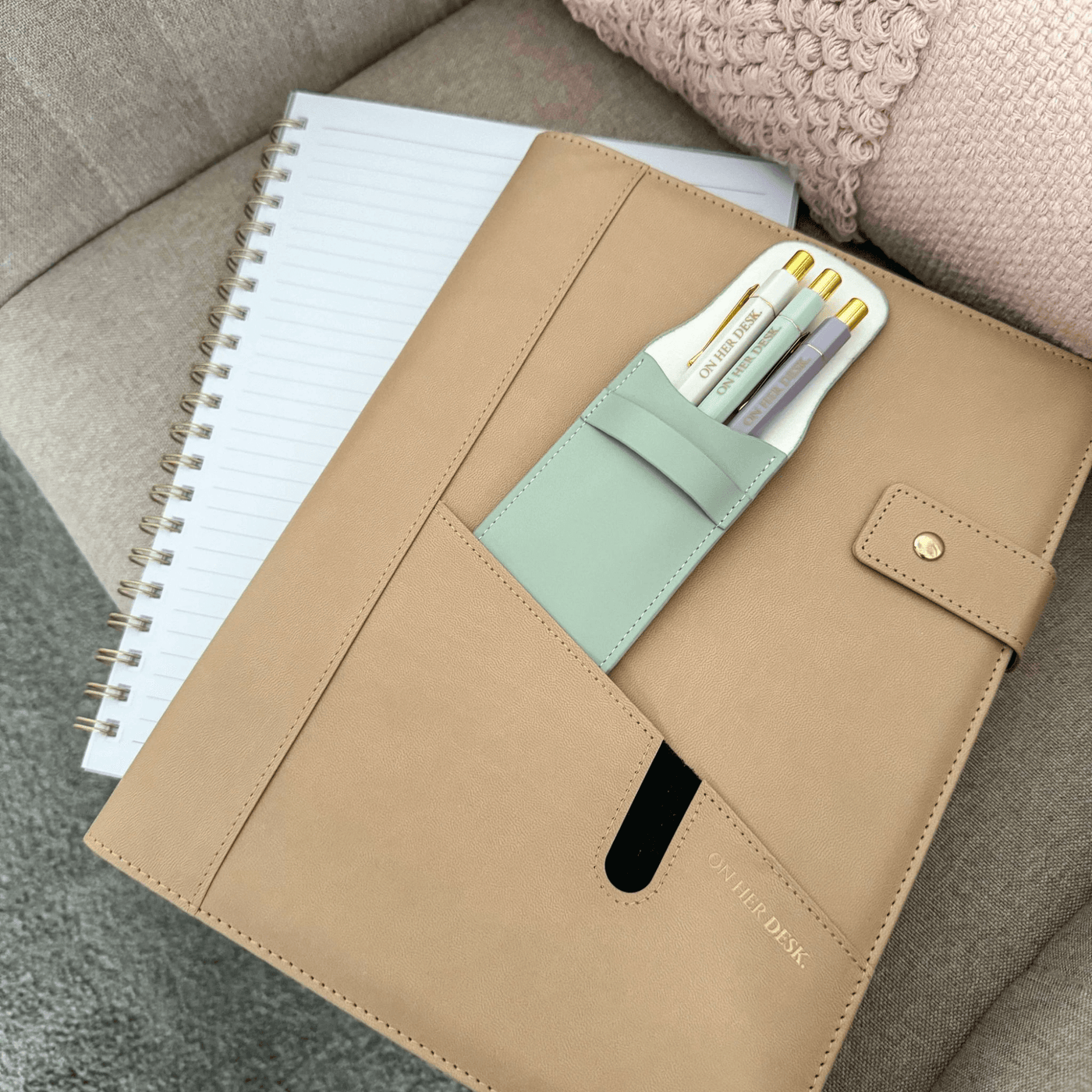 Personalised Notebook Gift Bundle | A4 Notebook and Pen Set