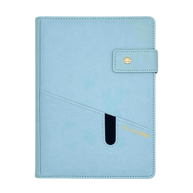 A5 Covered Notebook with Monogramming | On Her Desk