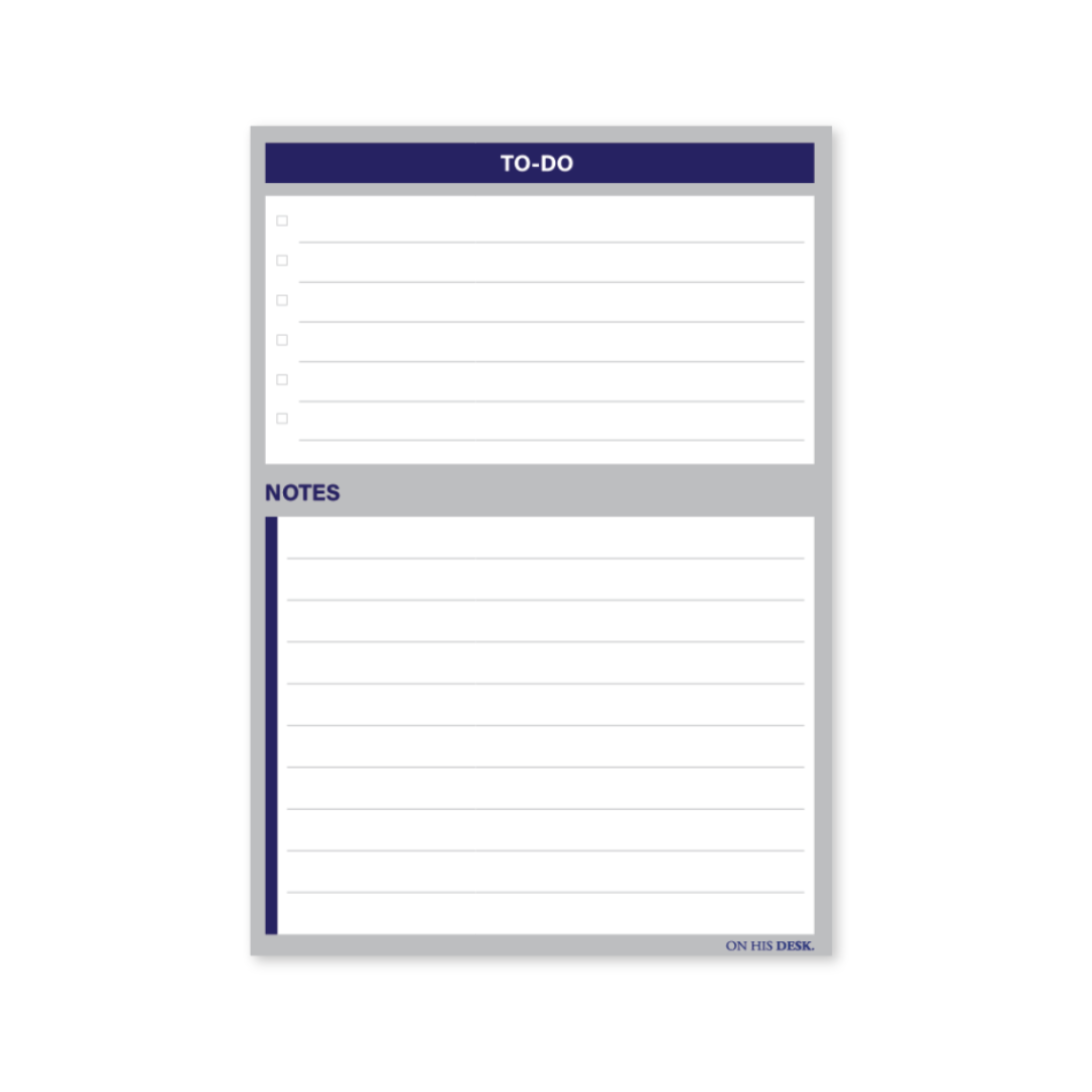 Men's A5 Planner Notepad | For Notes and Tasks