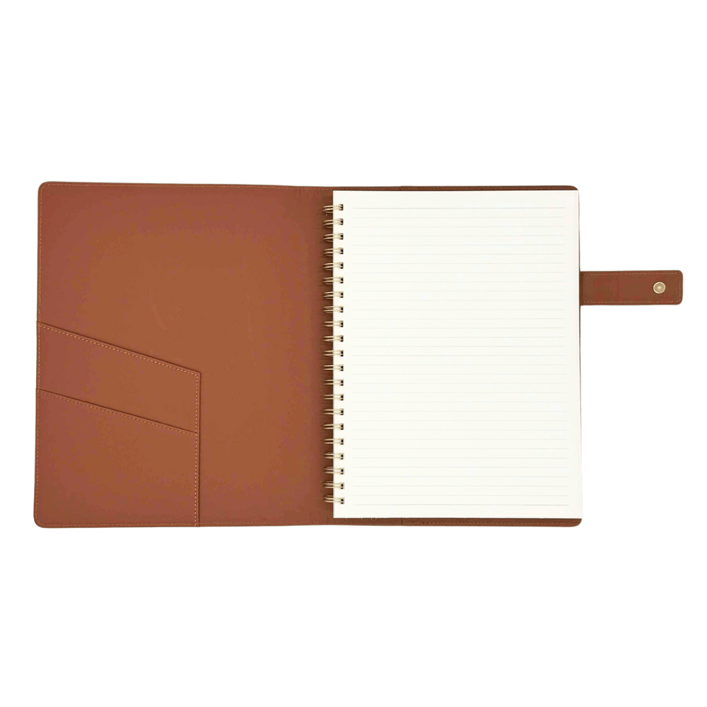 A4 Covered Notebook with Personalisation | On Her Desk