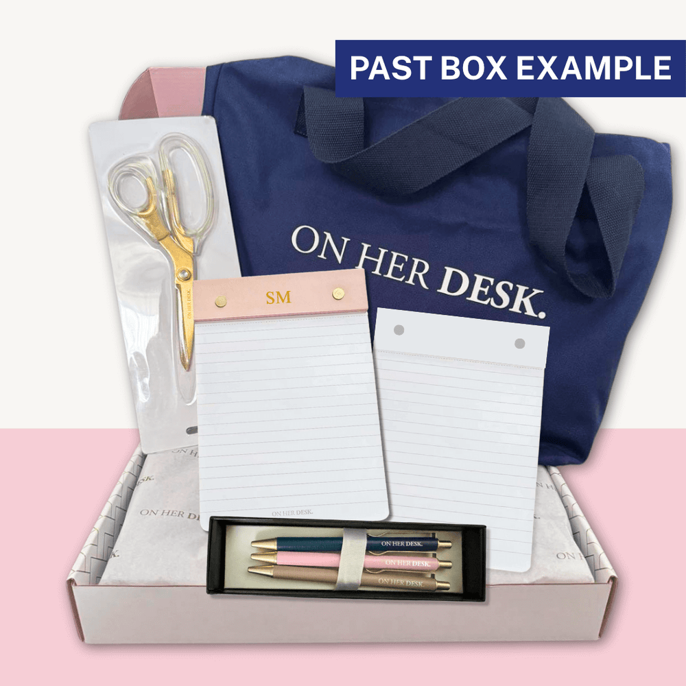 Personalised Stationery Subscription Boxes - Quarterly | On Her Desk