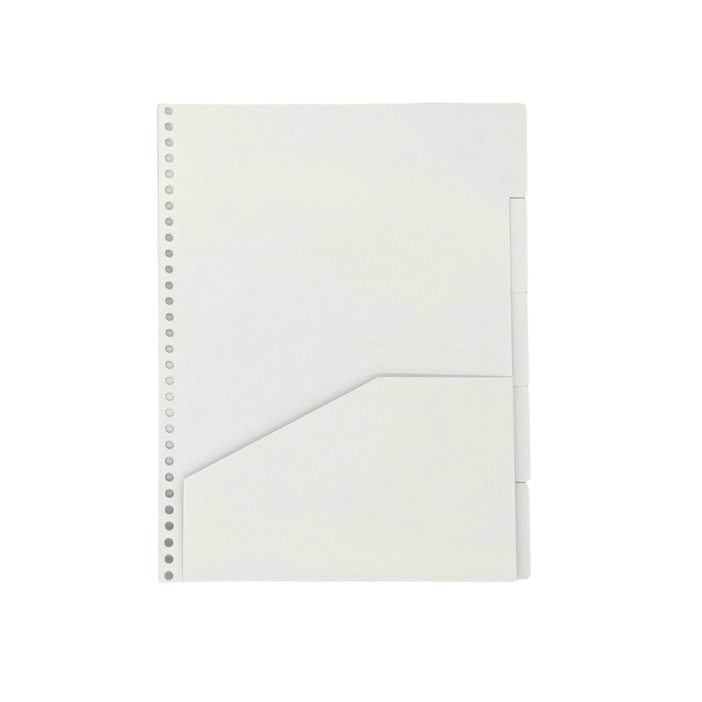 B5 Binder Notebook Tab Divider Refill Pack (set of 5)