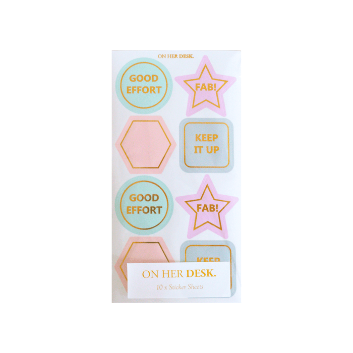 Gold Foil Teacher Stickers | Update Your Marking Toolkit